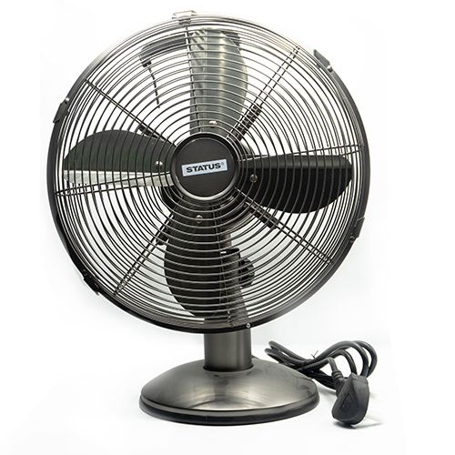 STATUS 12" DESK FAN BLACK 1 Each S12NDESKFAN1PKB