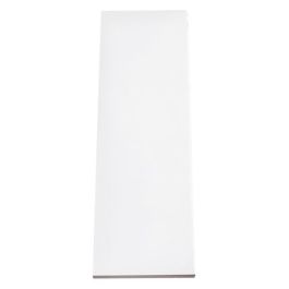 8X24" SHELF PREFINISHED WHITE