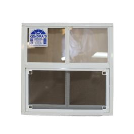 SASH COL. WINDOW WH W/SCREENS AND SCREWS 24X24 86617